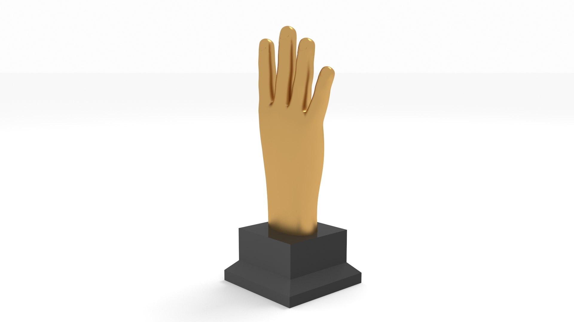 Award Hand 3D Model - TurboSquid 1664541