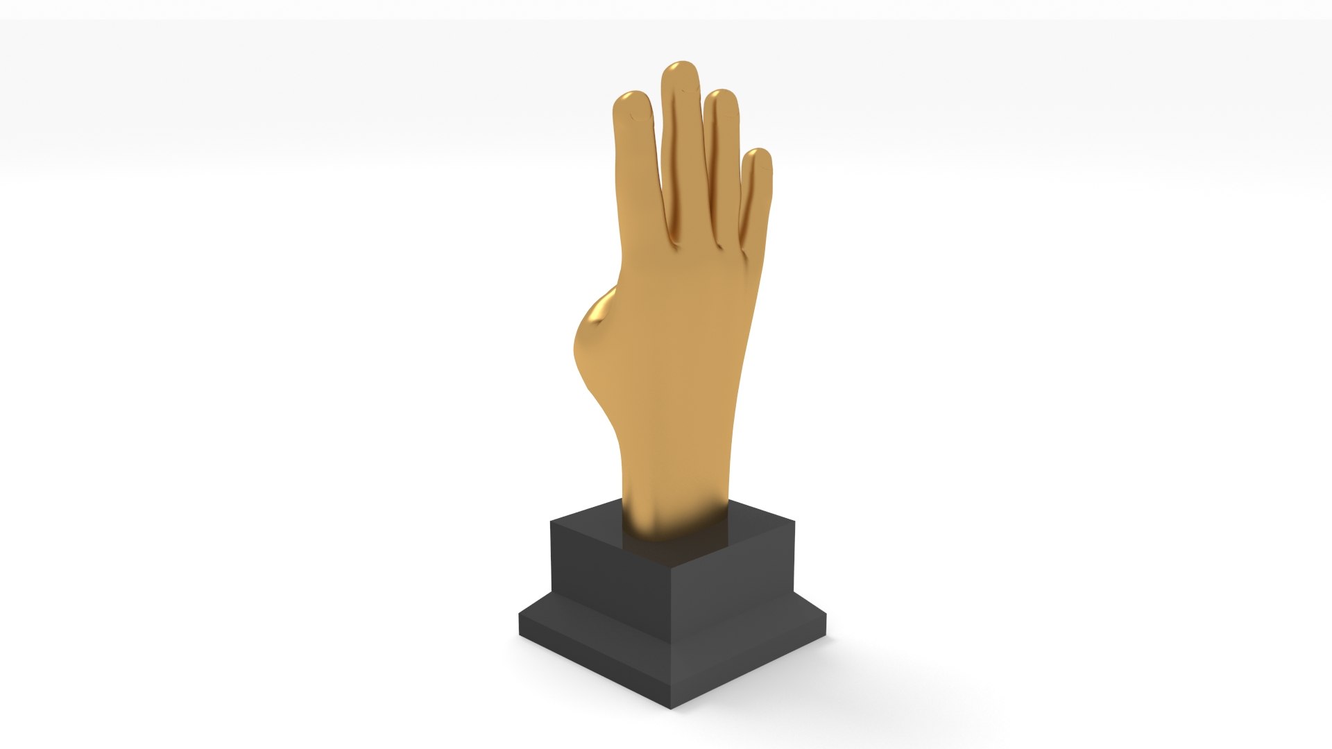 Award Hand 3D Model - TurboSquid 1664541