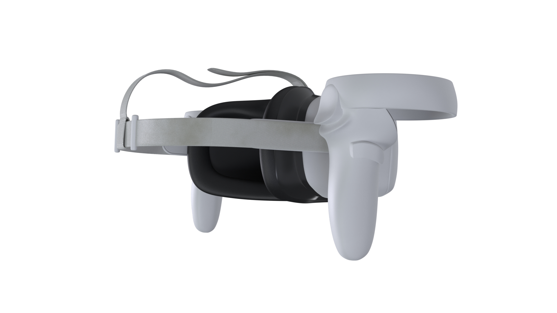 Oculus quest 2 with controllers 3D model - TurboSquid 2003261