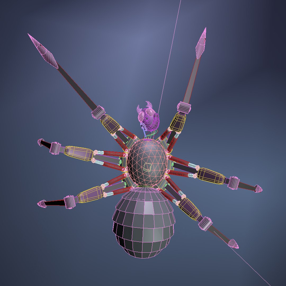 Spider Mech Mecha 3d Model