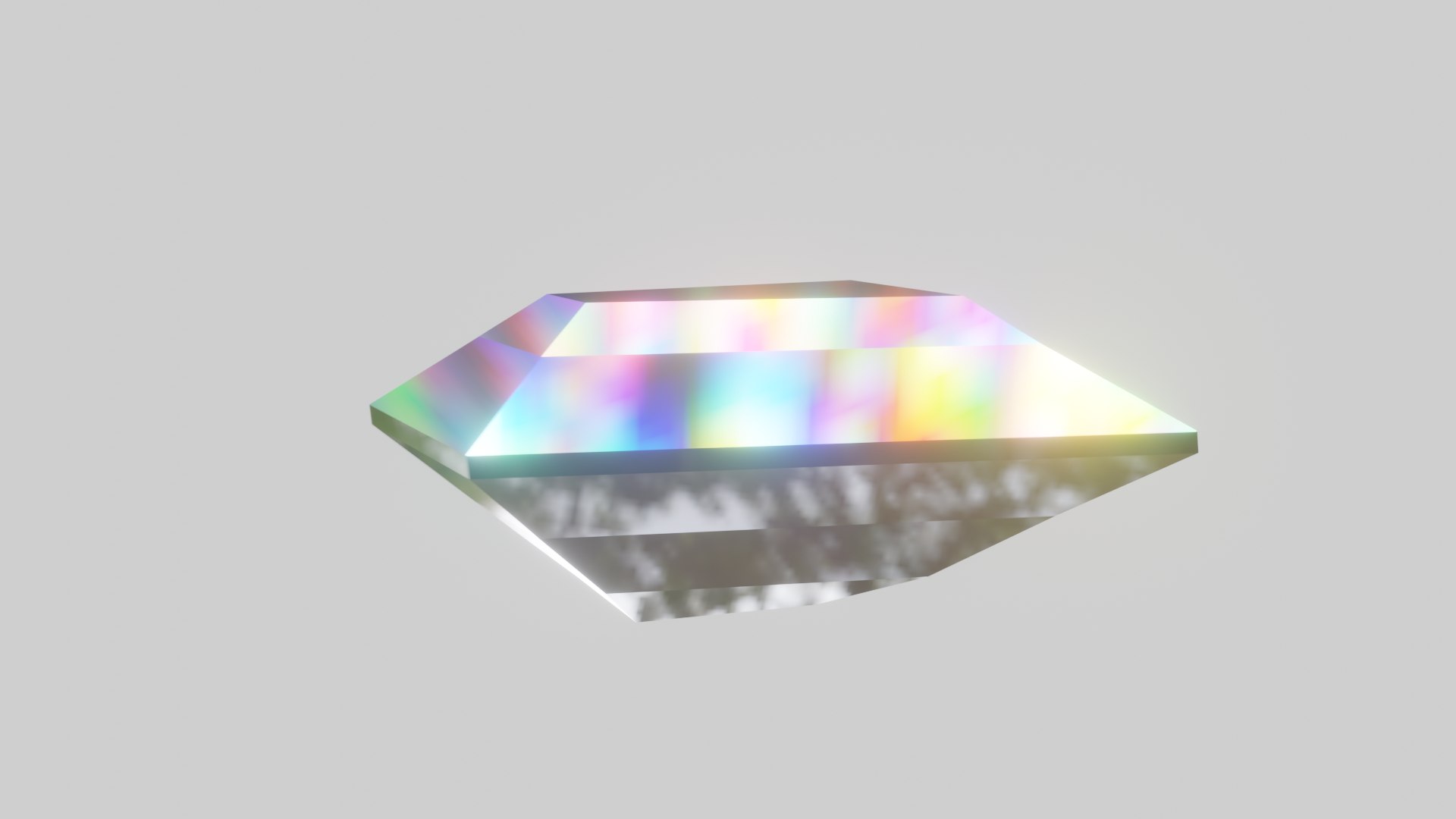 Keystone Cut Diamond 3D Model - TurboSquid 1916826