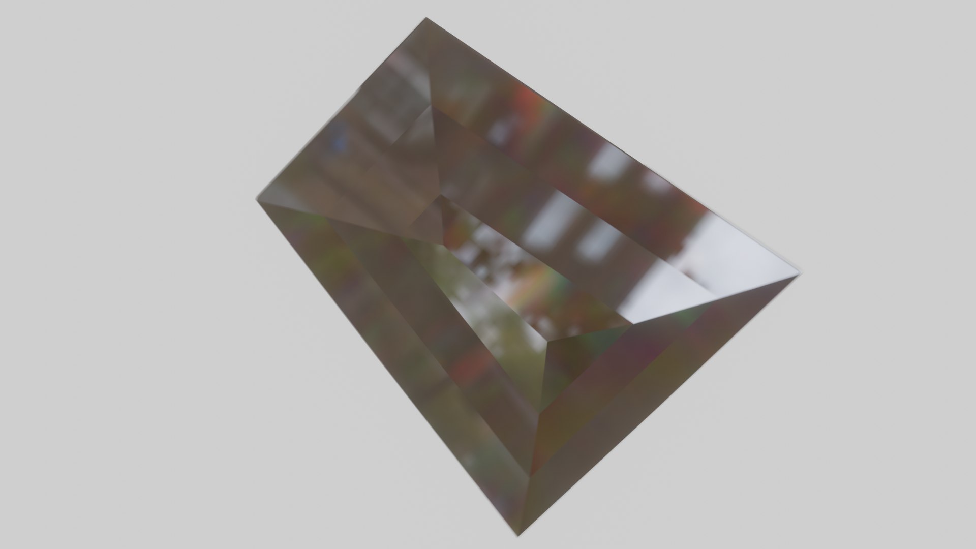 Keystone Cut Diamond 3D Model - TurboSquid 1916826