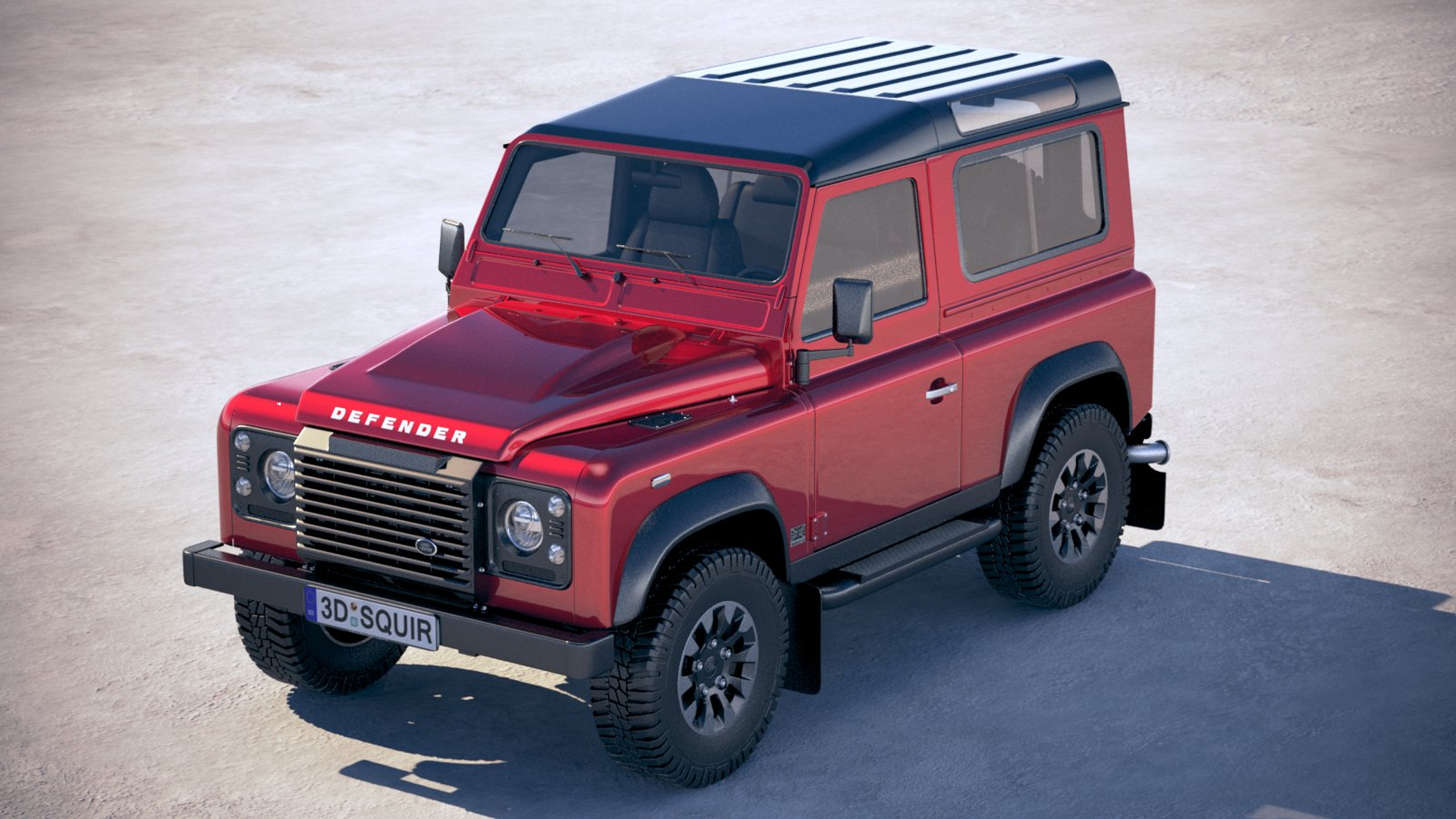 3D Land Rover Defender Model - TurboSquid 1249861