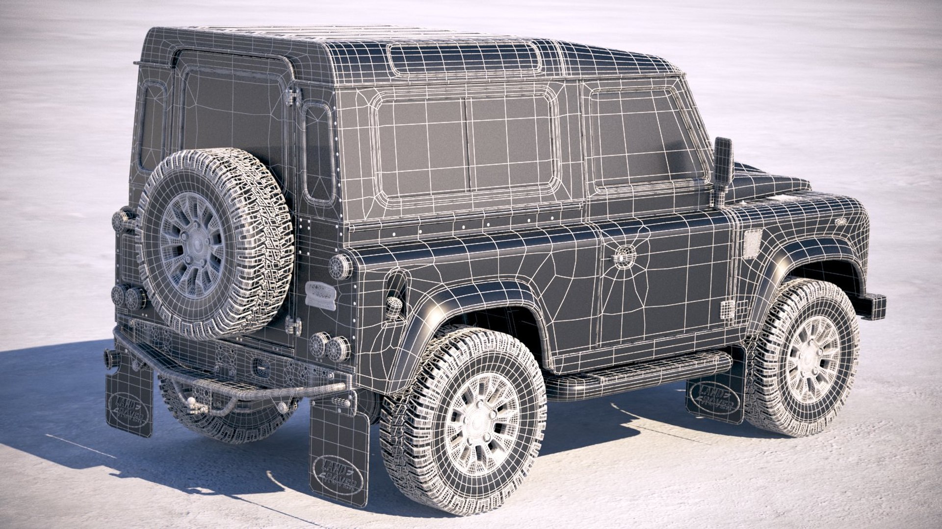 3D Land Rover Defender Model - TurboSquid 1249861
