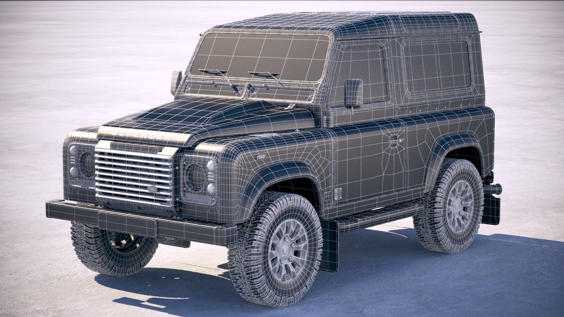 3D Land Rover Defender Model - TurboSquid 1249861