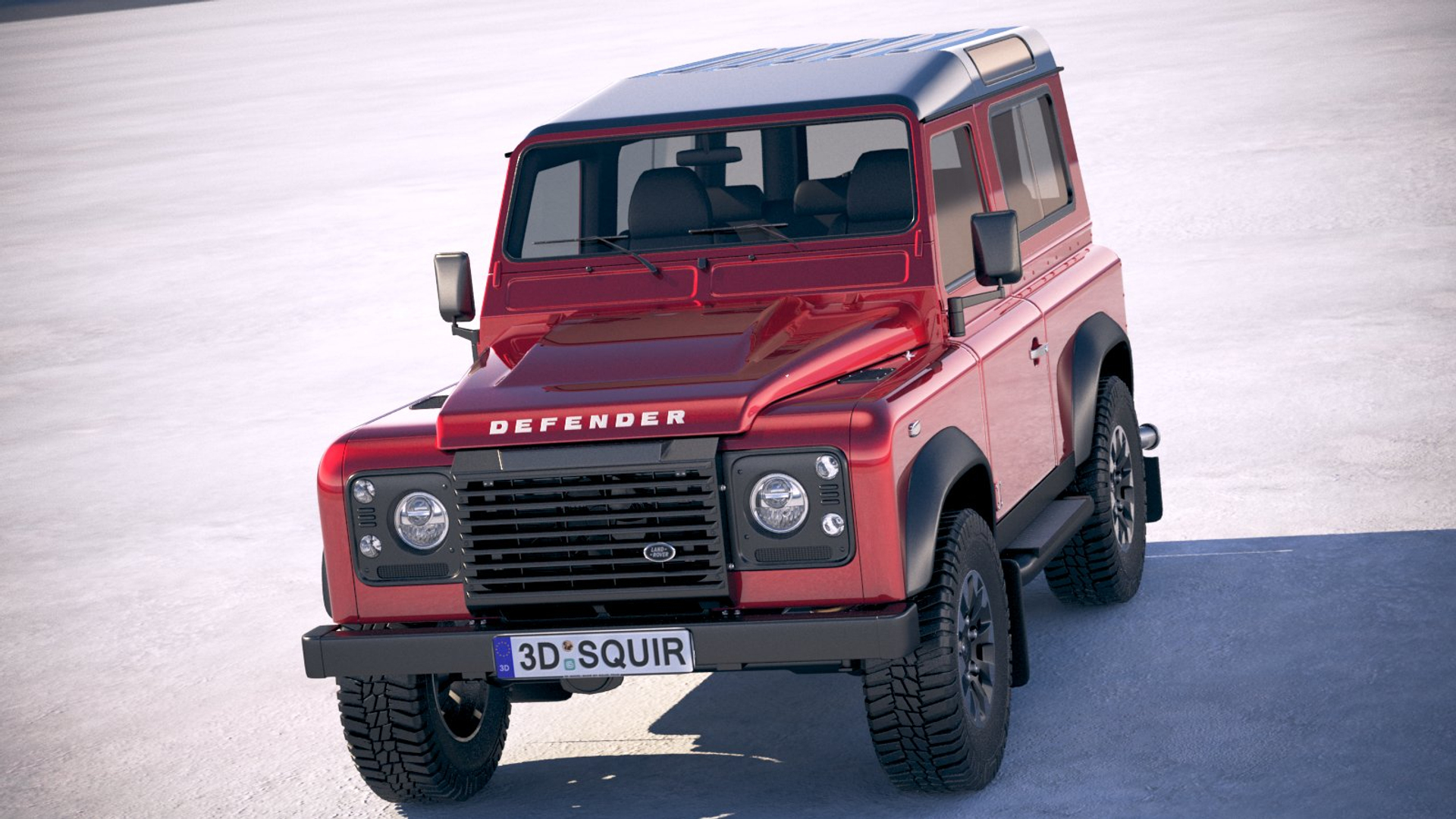 modelo 3d Land Rover Defender Works v8 2018 - TurboSquid 1249861
