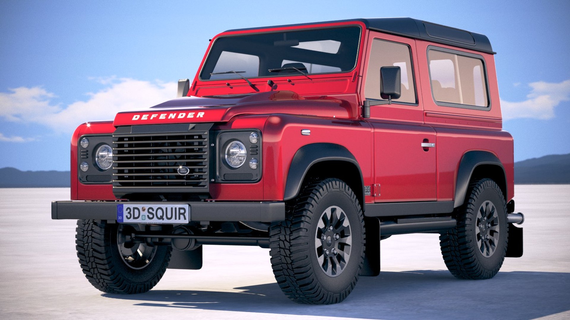 3D Land Rover Defender Model - TurboSquid 1249861
