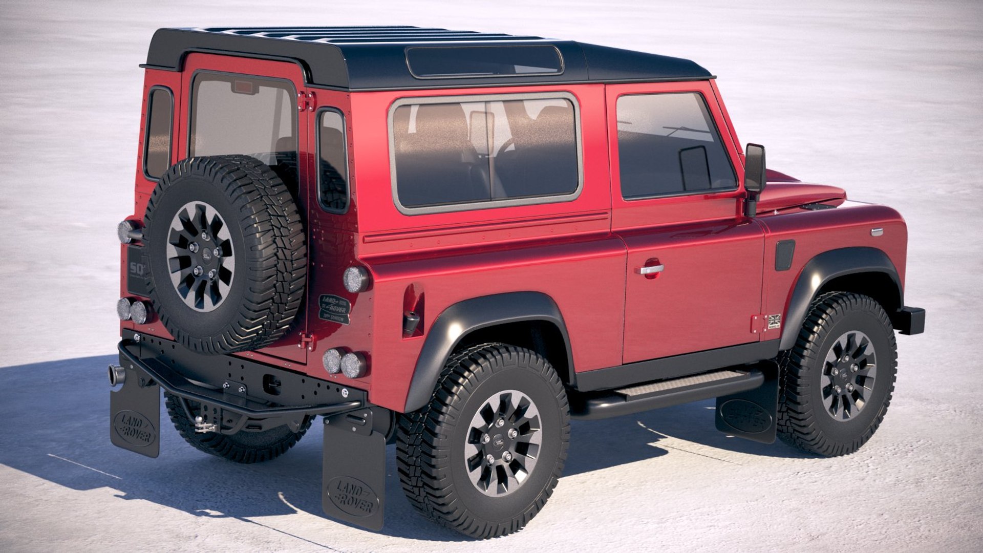 3D Land Rover Defender Model - TurboSquid 1249861