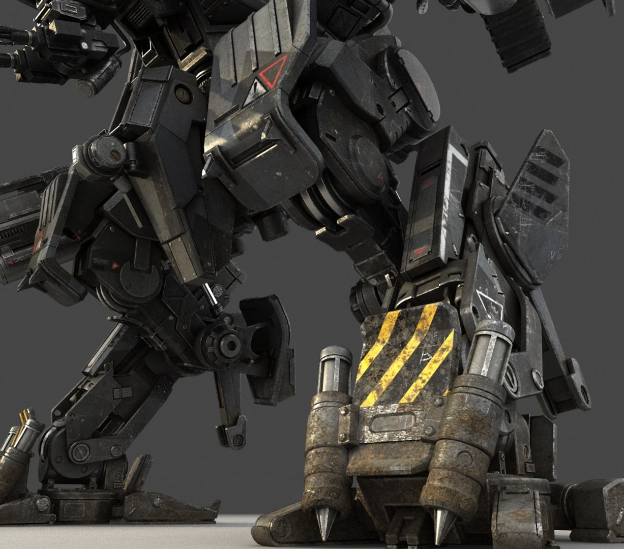 Mech Robot Obj