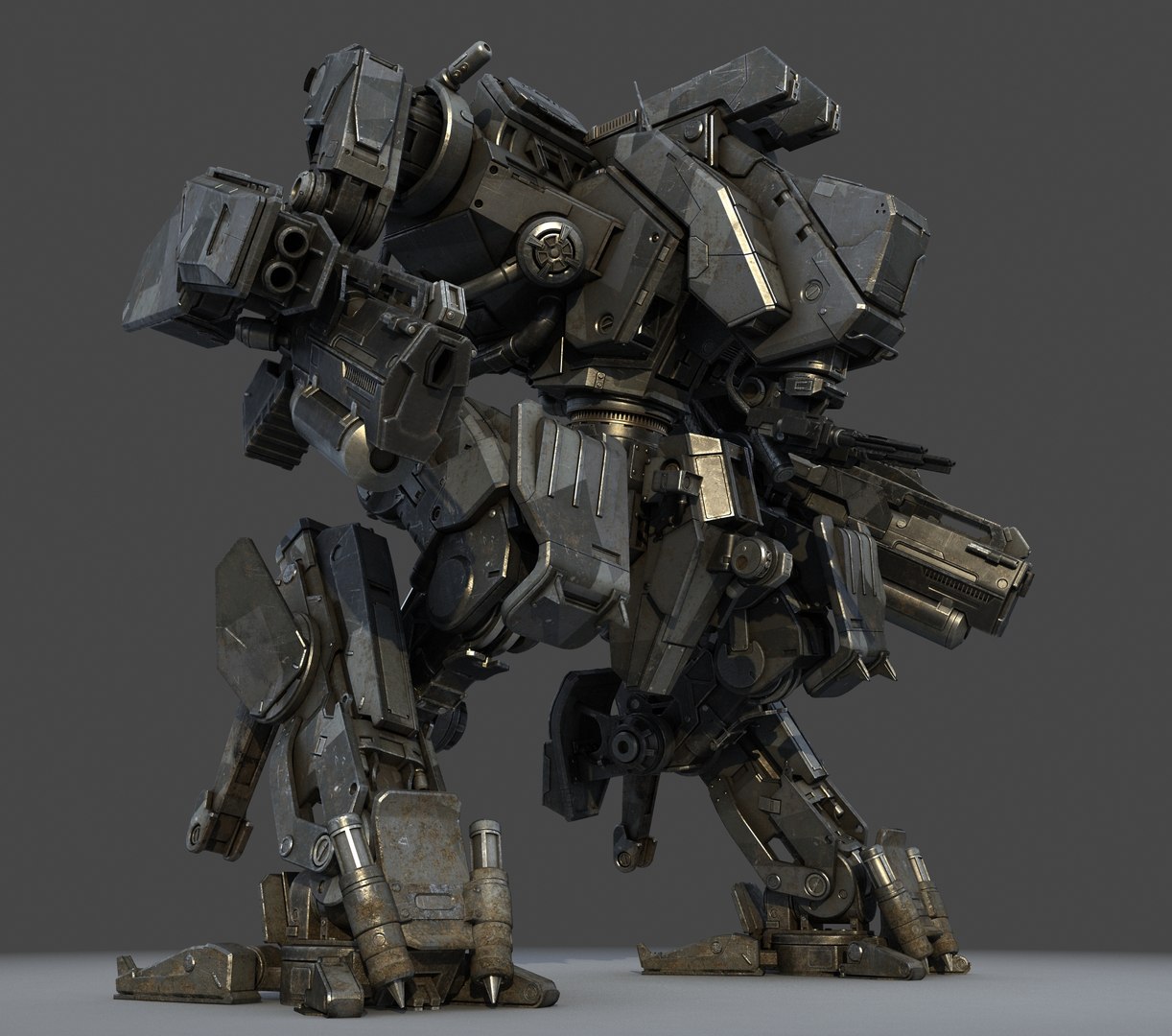 Mech Robot Obj