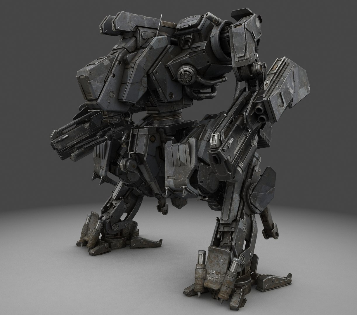 Mech Robot Obj