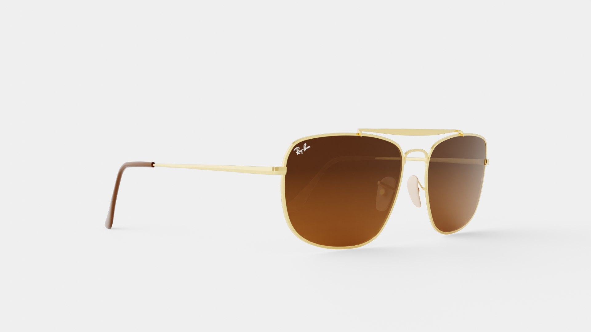 3D Ray-Ban Colonel - RB3560 Glasses - TurboSquid 2231579