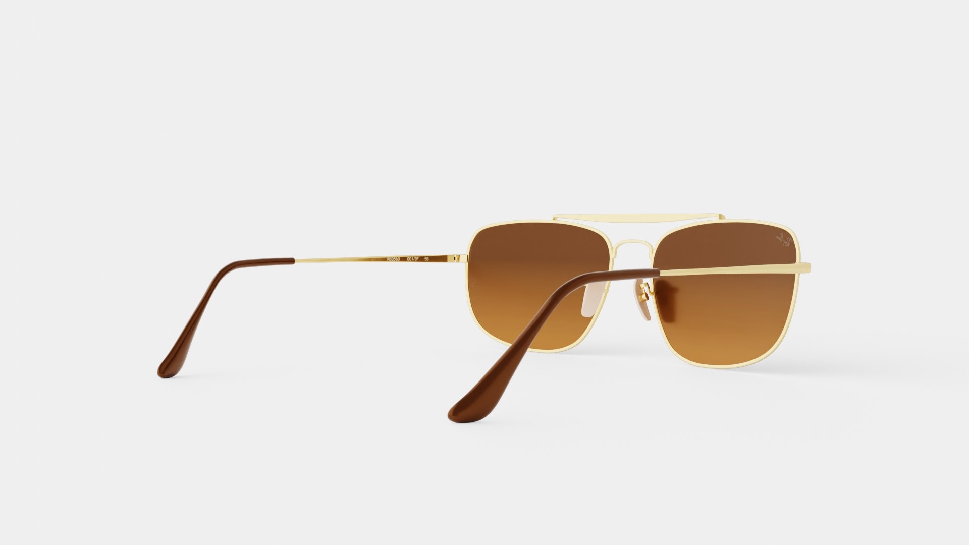 3D Ray-Ban Colonel - RB3560 Glasses - TurboSquid 2231579