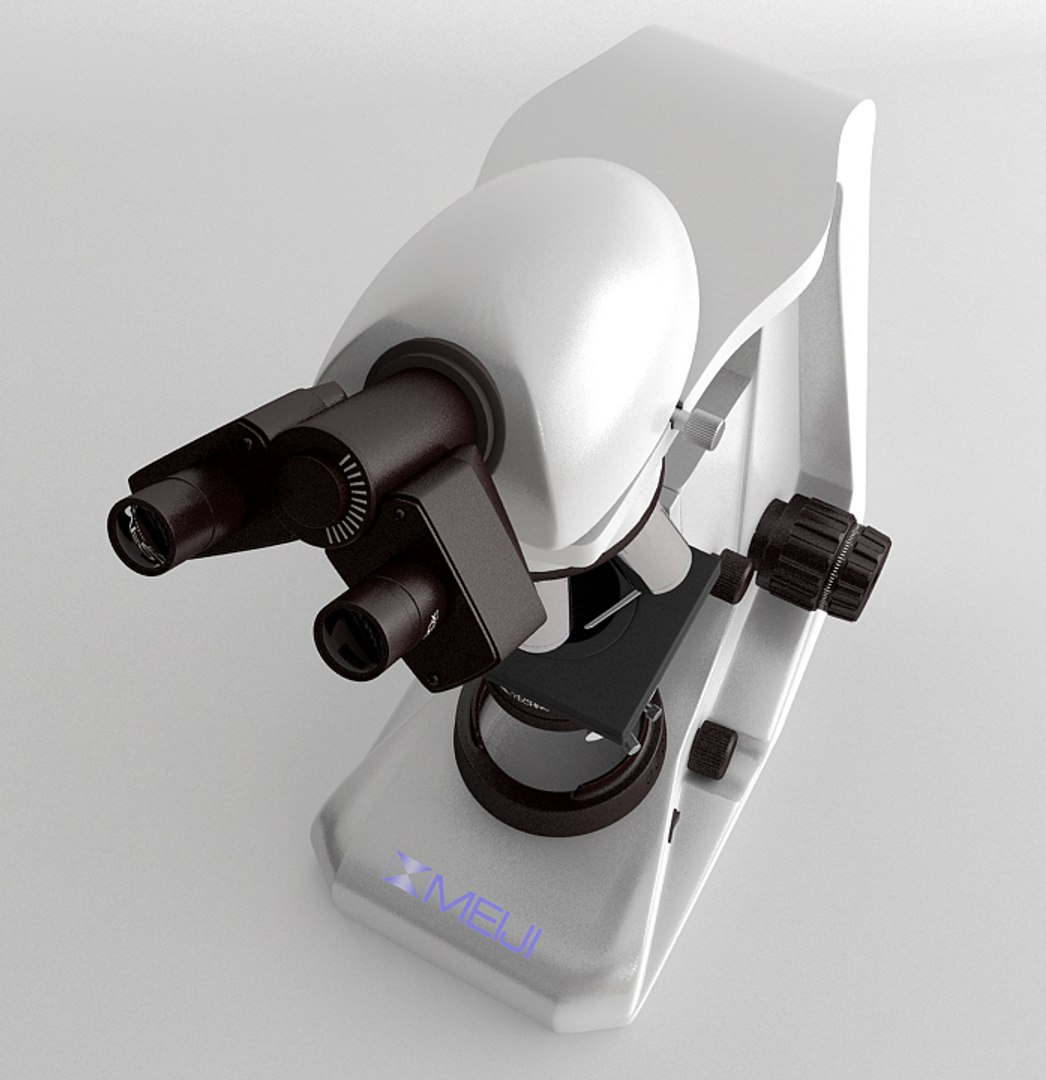 Laboratory Microscope 3d Model