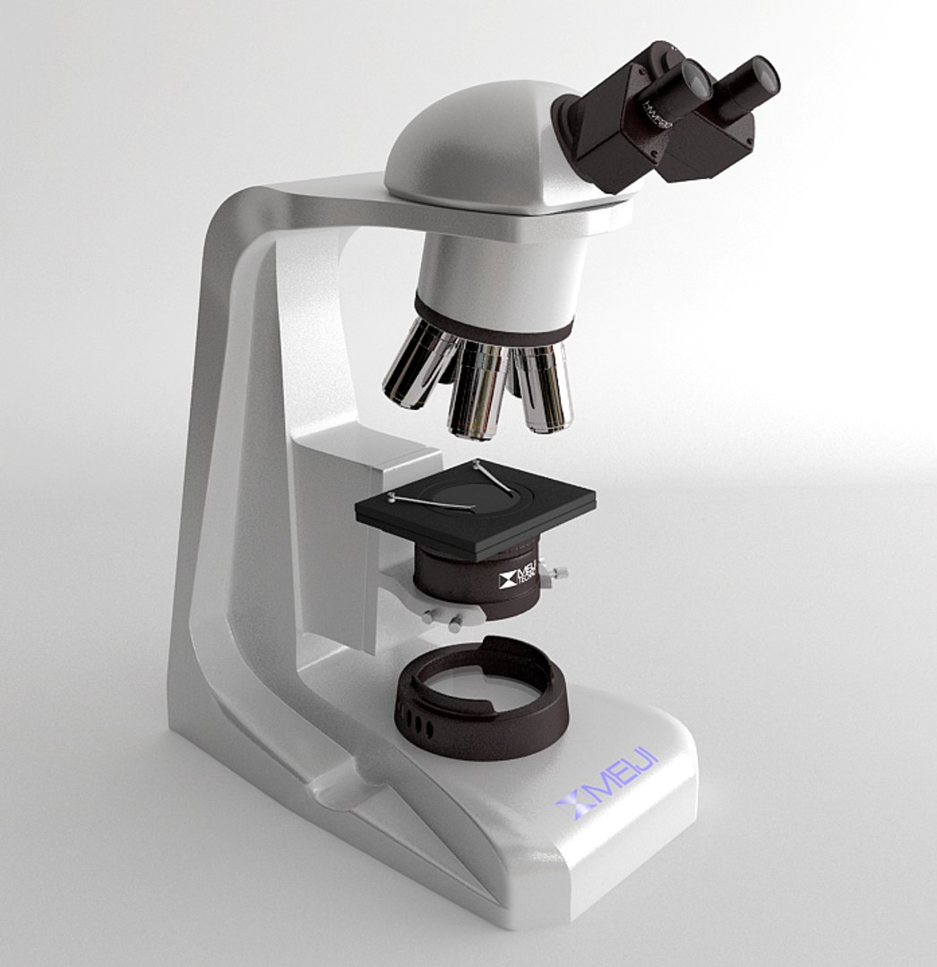 Laboratory Microscope 3d Model