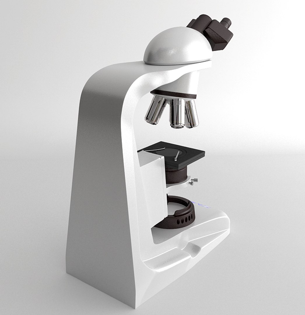 Laboratory Microscope 3d Model