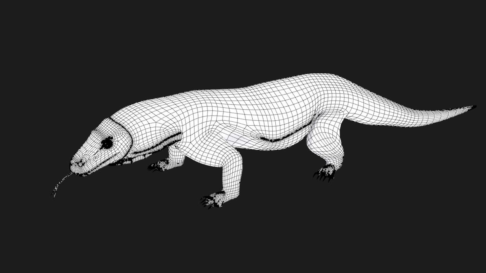 3D Komodo Dragon Model - TurboSquid 1456821