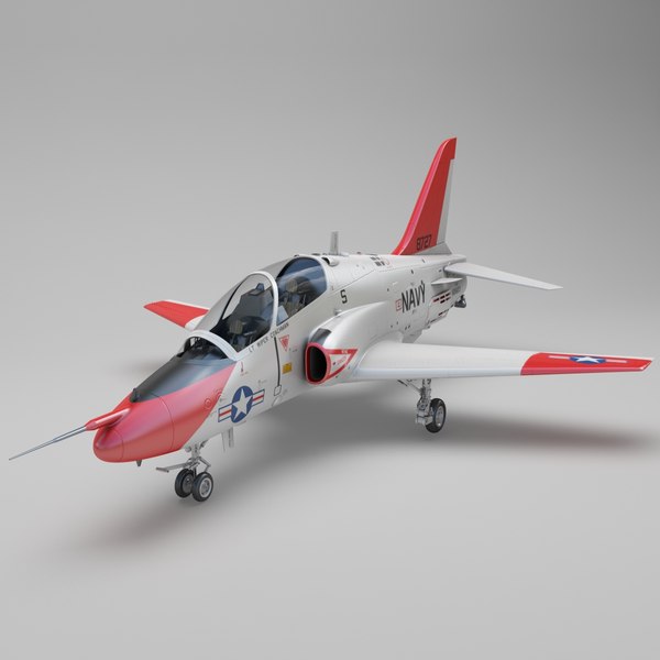 3d mcdonnell douglas t-45 goshawk