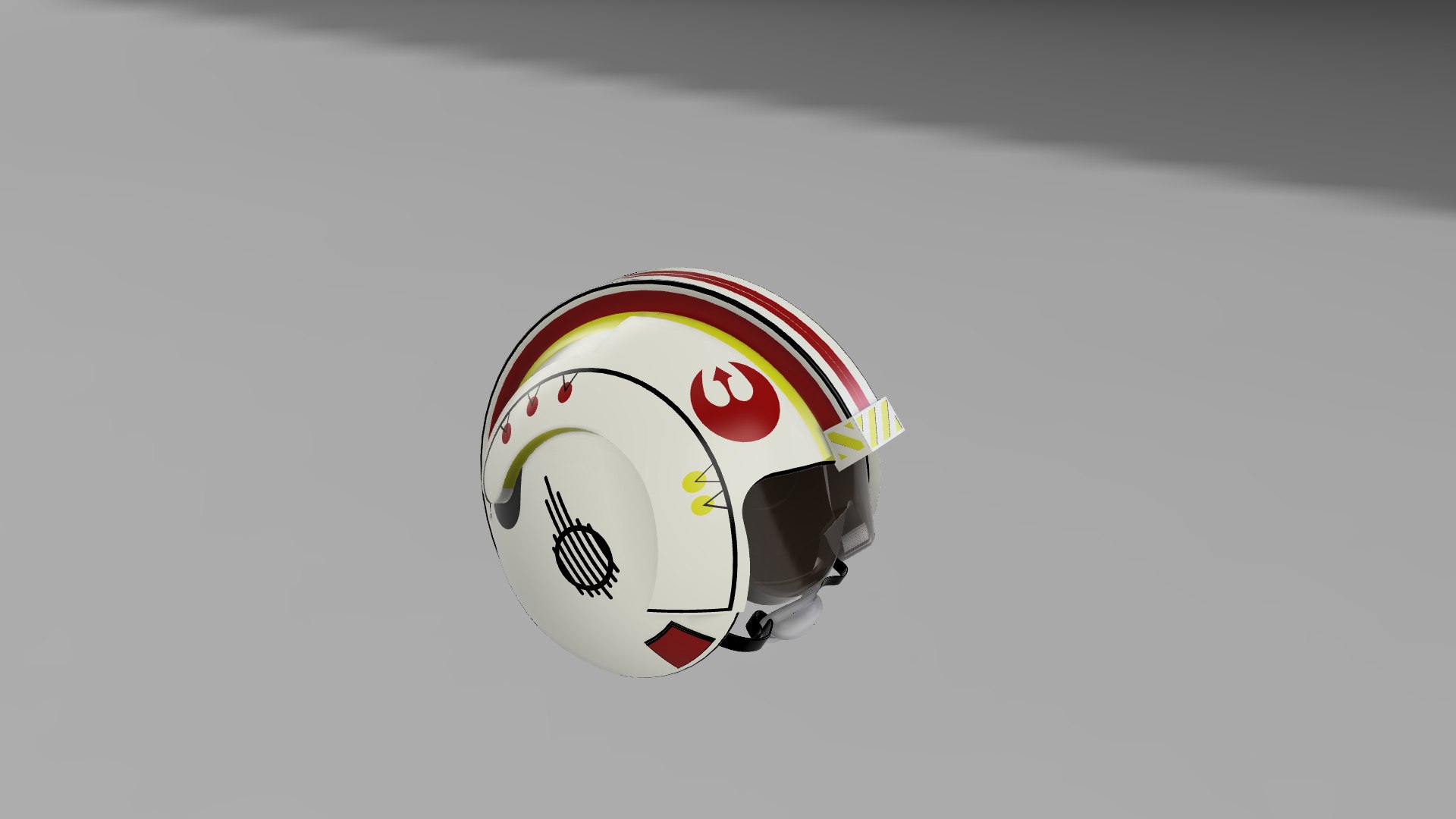 Luke Skywalker Helmet Model - TurboSquid 1685286