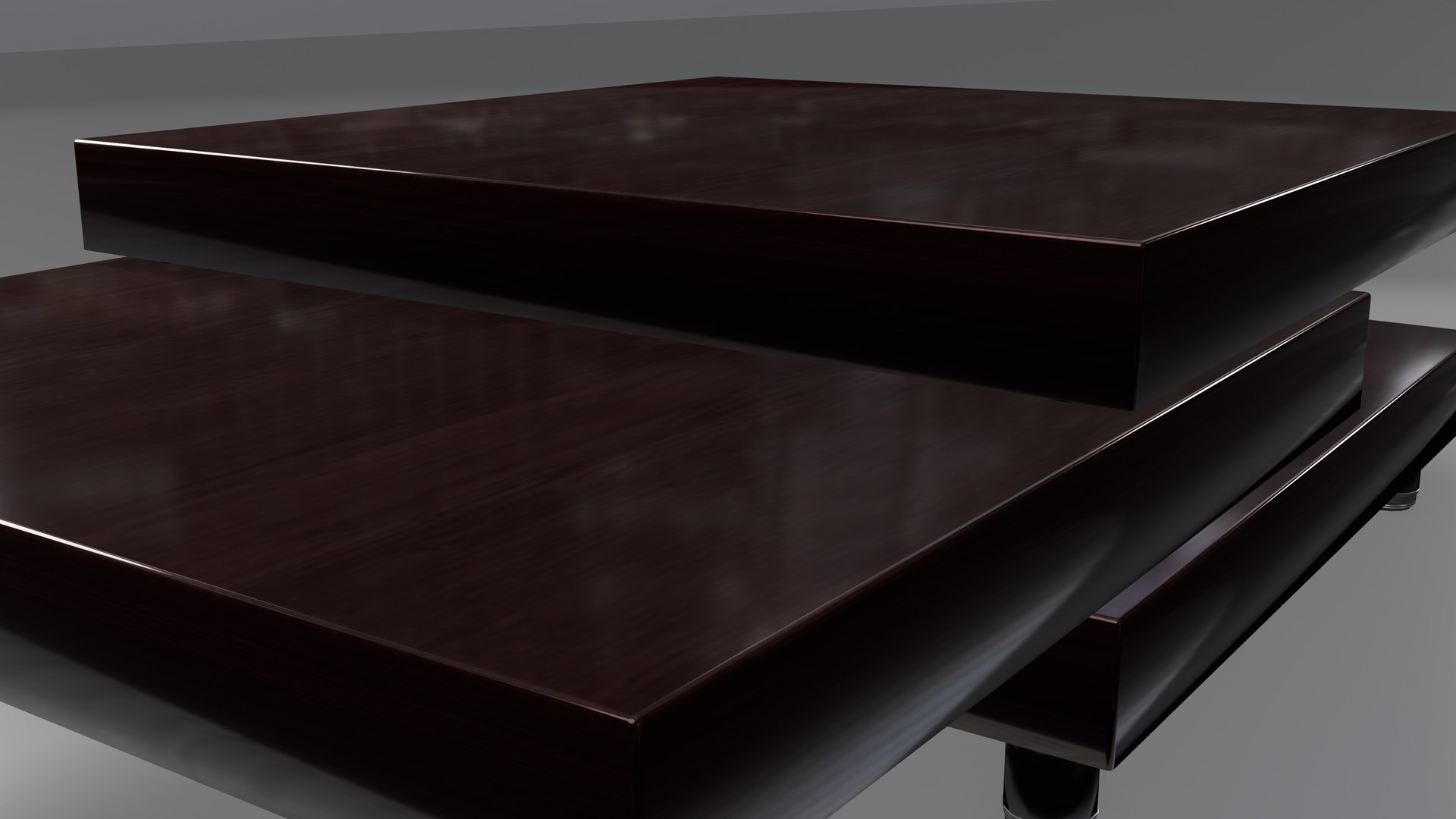 3D Wooden Coffee Table - TurboSquid 1907713