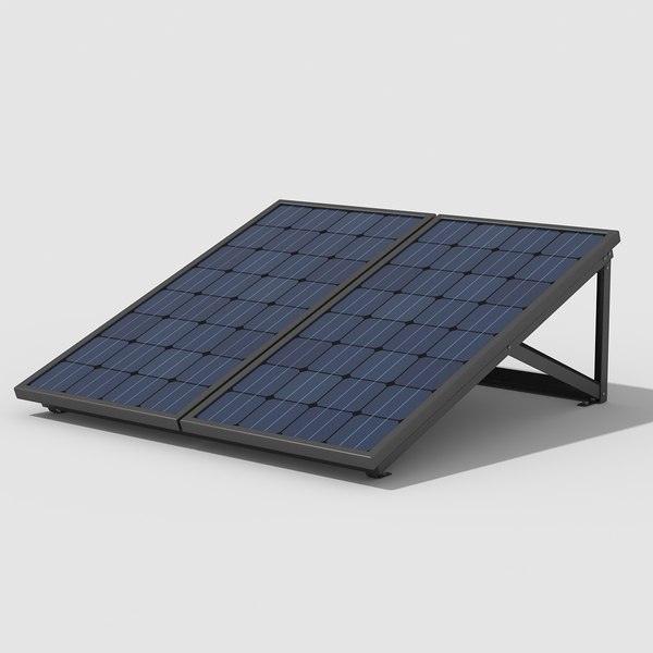 modelo 3d Paneles solares - TurboSquid 735324