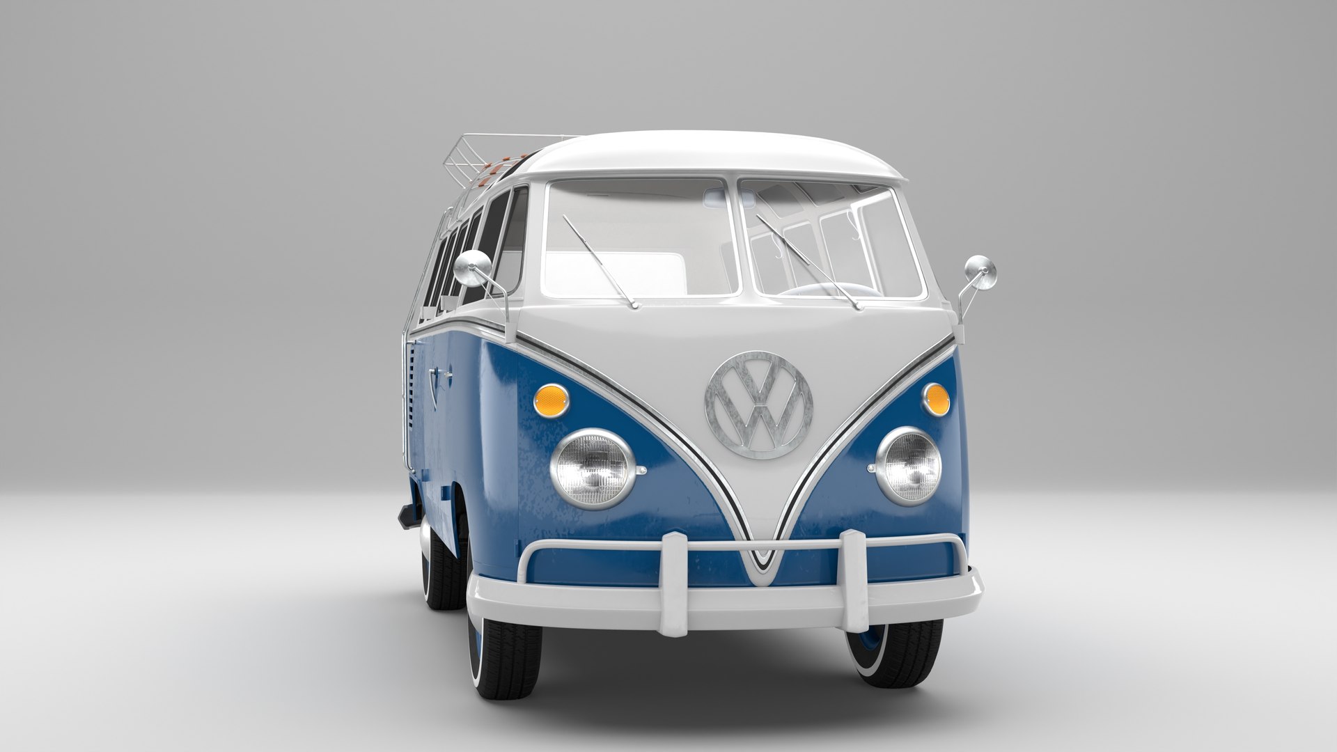 Volkswagen-T1 With full interior model - TurboSquid 2111977