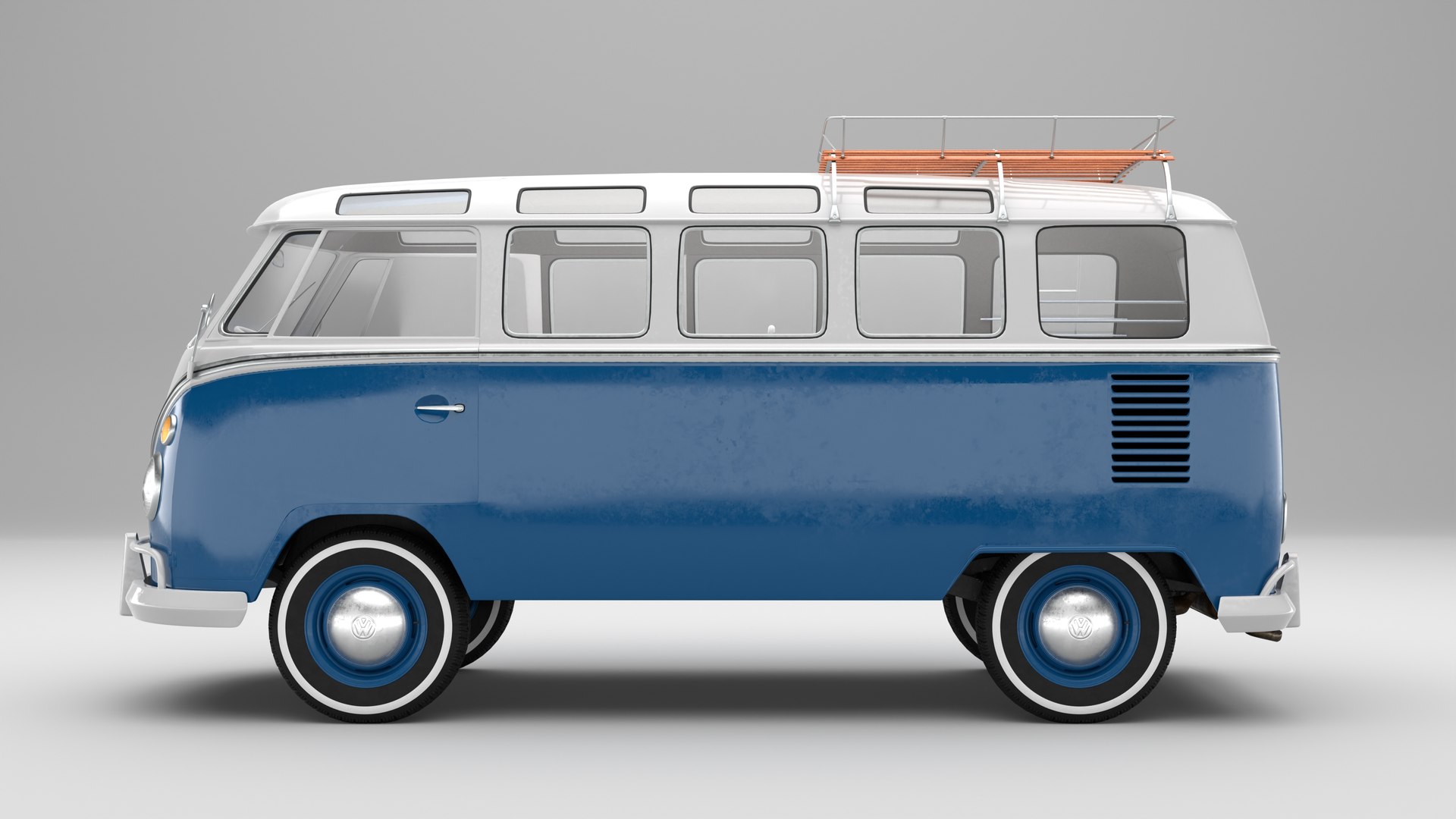 Volkswagen-T1 With full interior model - TurboSquid 2111977