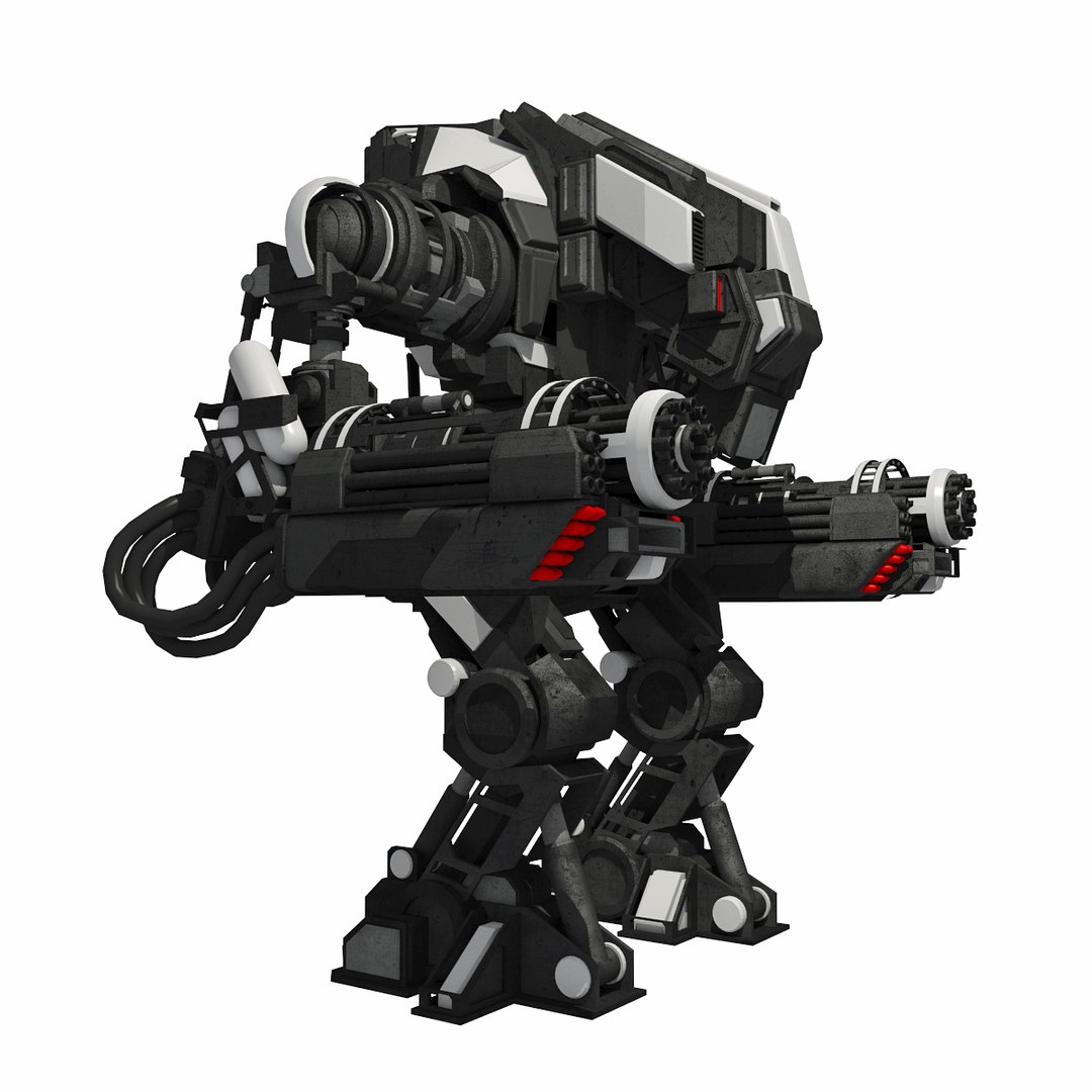 - Sci-fi Mech Robot 3D Model - TurboSquid 1159444