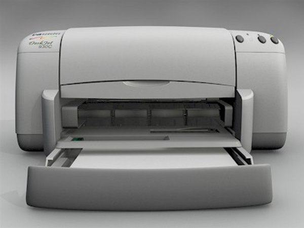 3d model hp printer