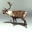 Deer Rein Reindeer 3d Model