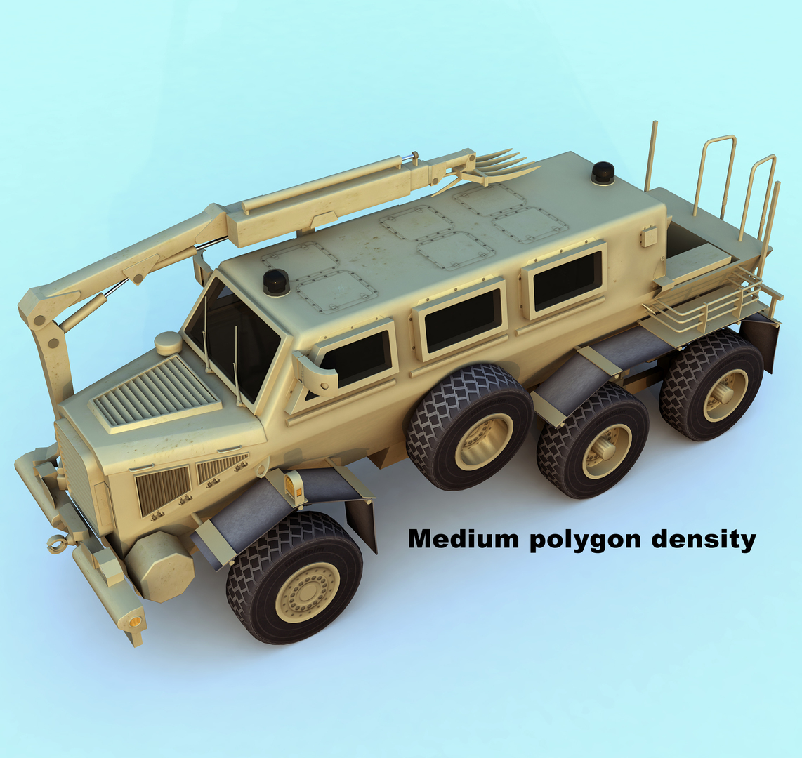 buffalo mrap 3d model