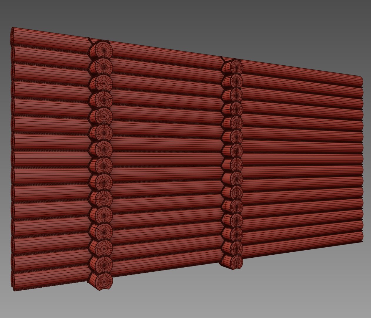 3D Logs Rope Model - TurboSquid 1337668