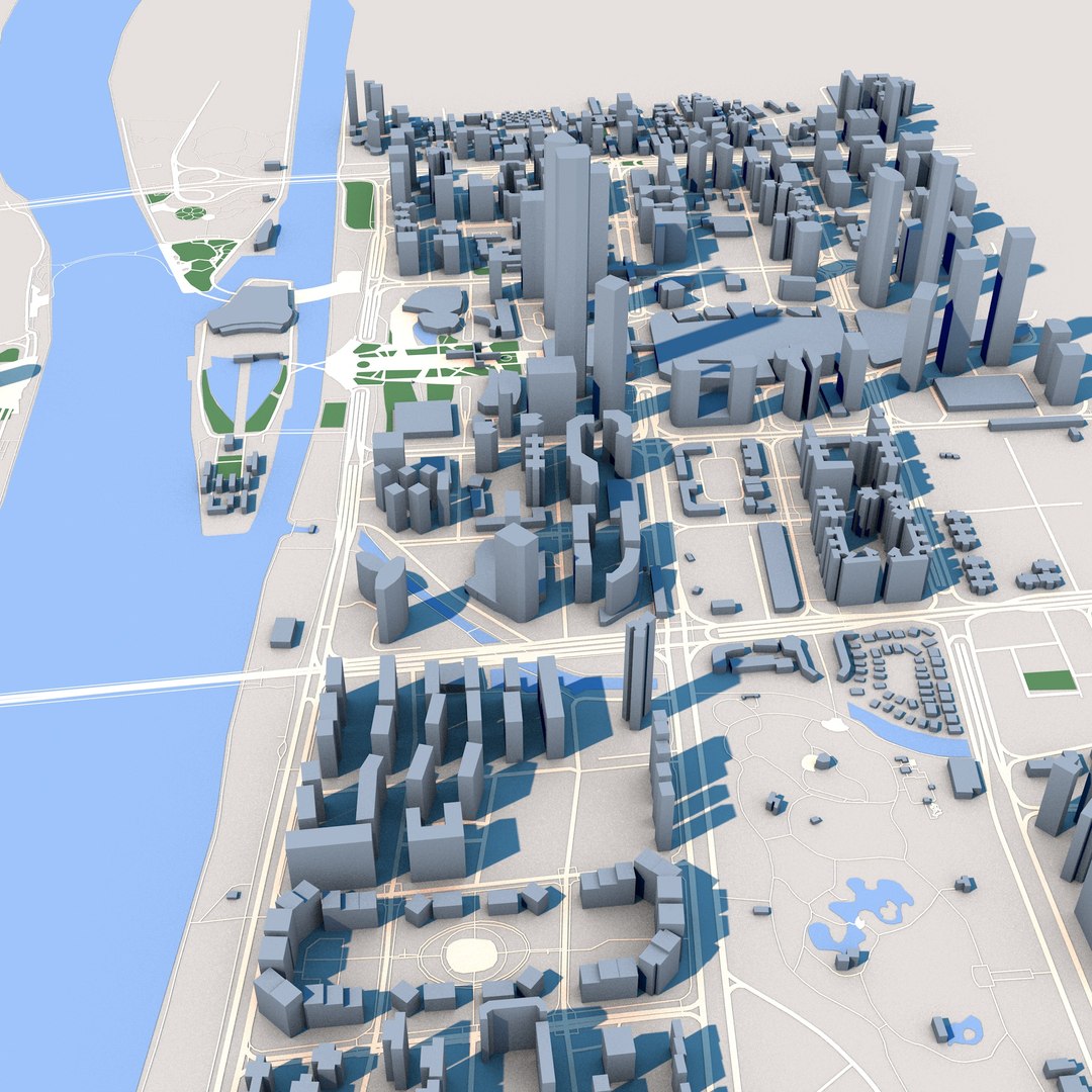 Guangzhou CTF Finance Centre Canton Tower Guangzhou China 3D ...