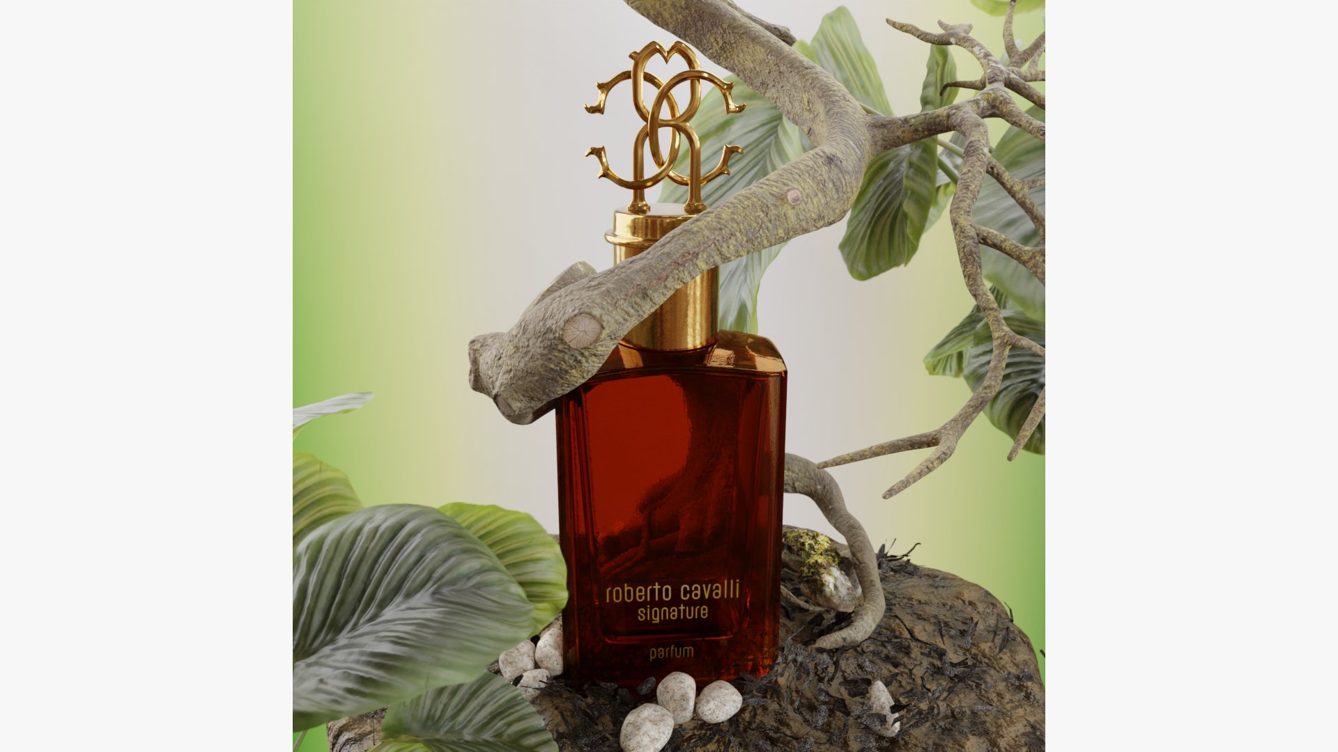 3D Roberto Cavalli Signature Parfum - TurboSquid 2222342