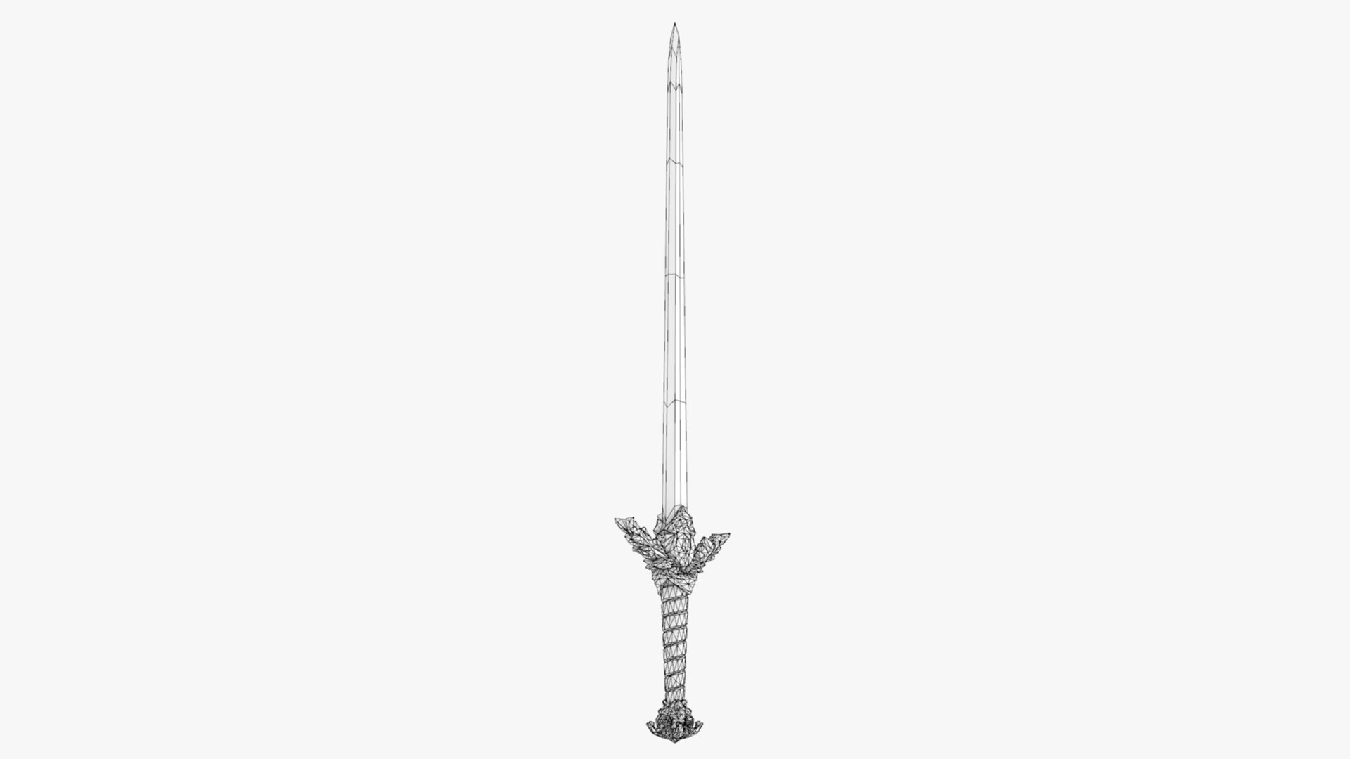 Fantasy Sword RPG European Longsword Great Sword Long Sword Claymore ...