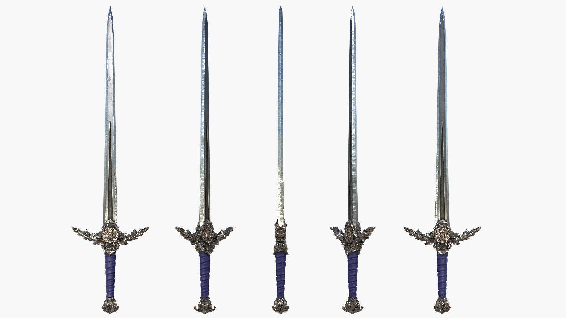 Fantasy Sword RPG European Longsword Great Sword Long Sword Claymore ...