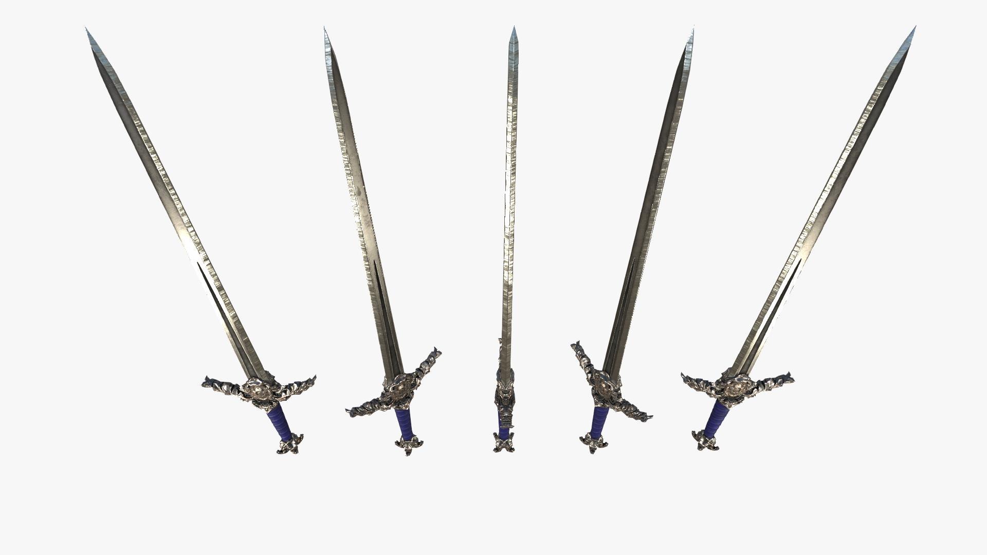 Fantasy Sword RPG European Longsword Great Sword Long Sword Claymore ...