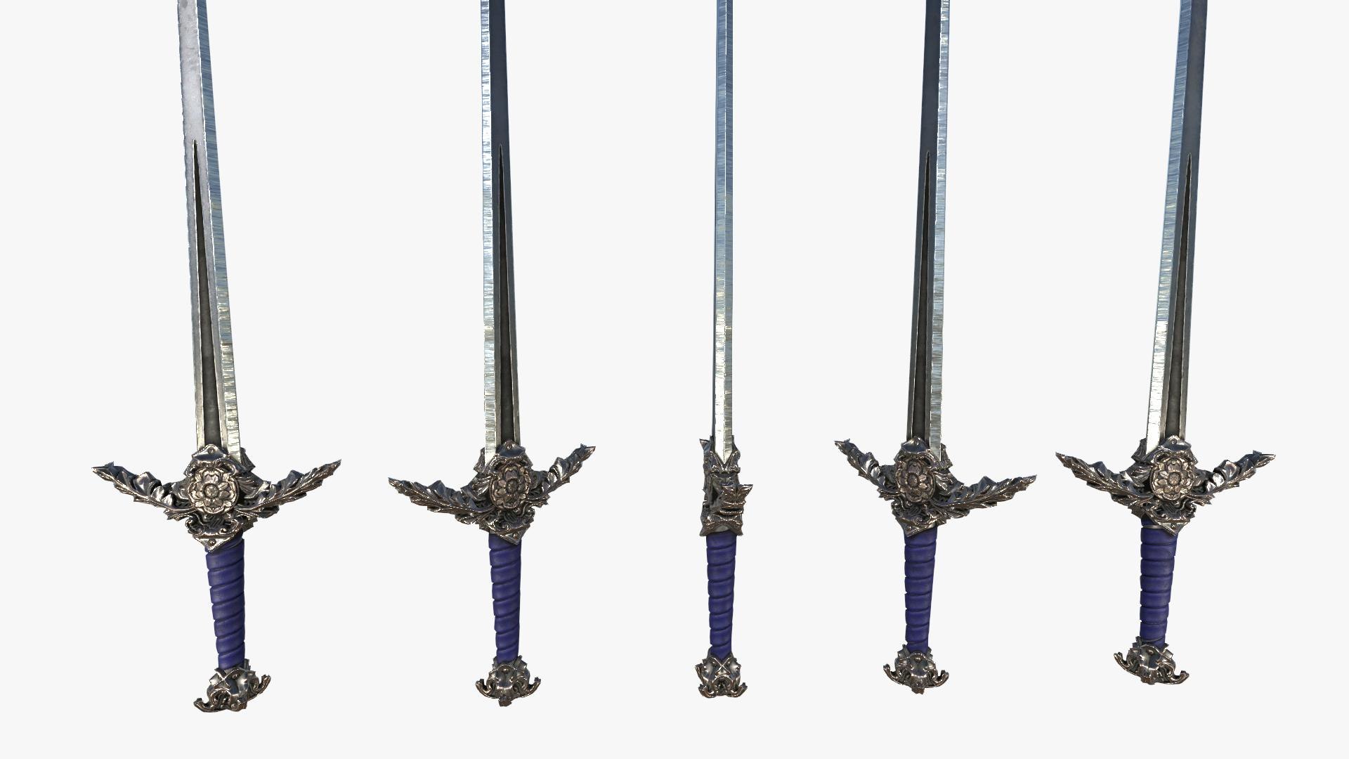 Fantasy Sword RPG European Longsword Great Sword Long Sword Claymore ...