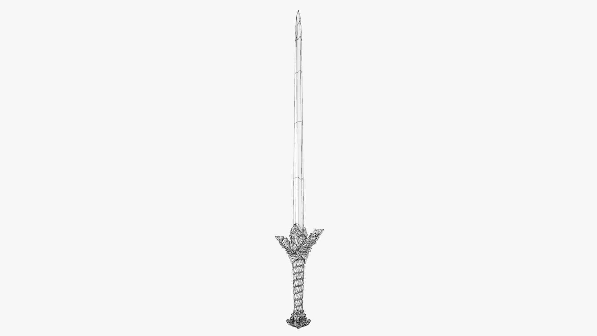 Fantasy Sword RPG European Longsword Great Sword Long Sword Claymore ...