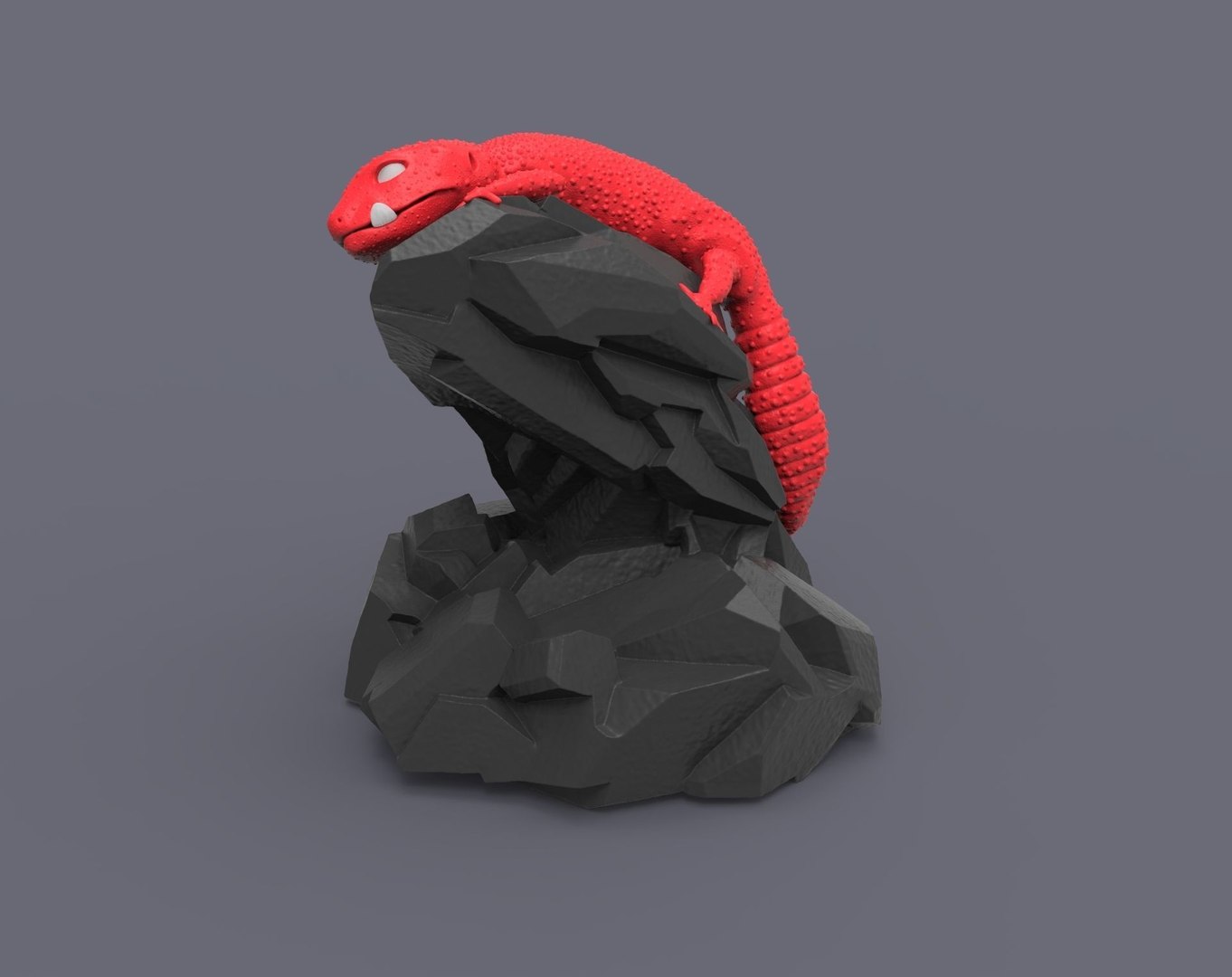 Gecko Print 3D Model - TurboSquid 2085350