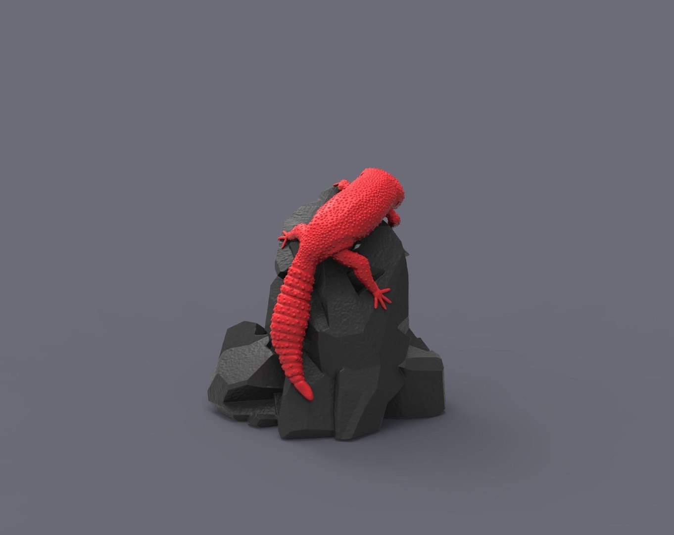 Gecko Print 3D Model - TurboSquid 2085350