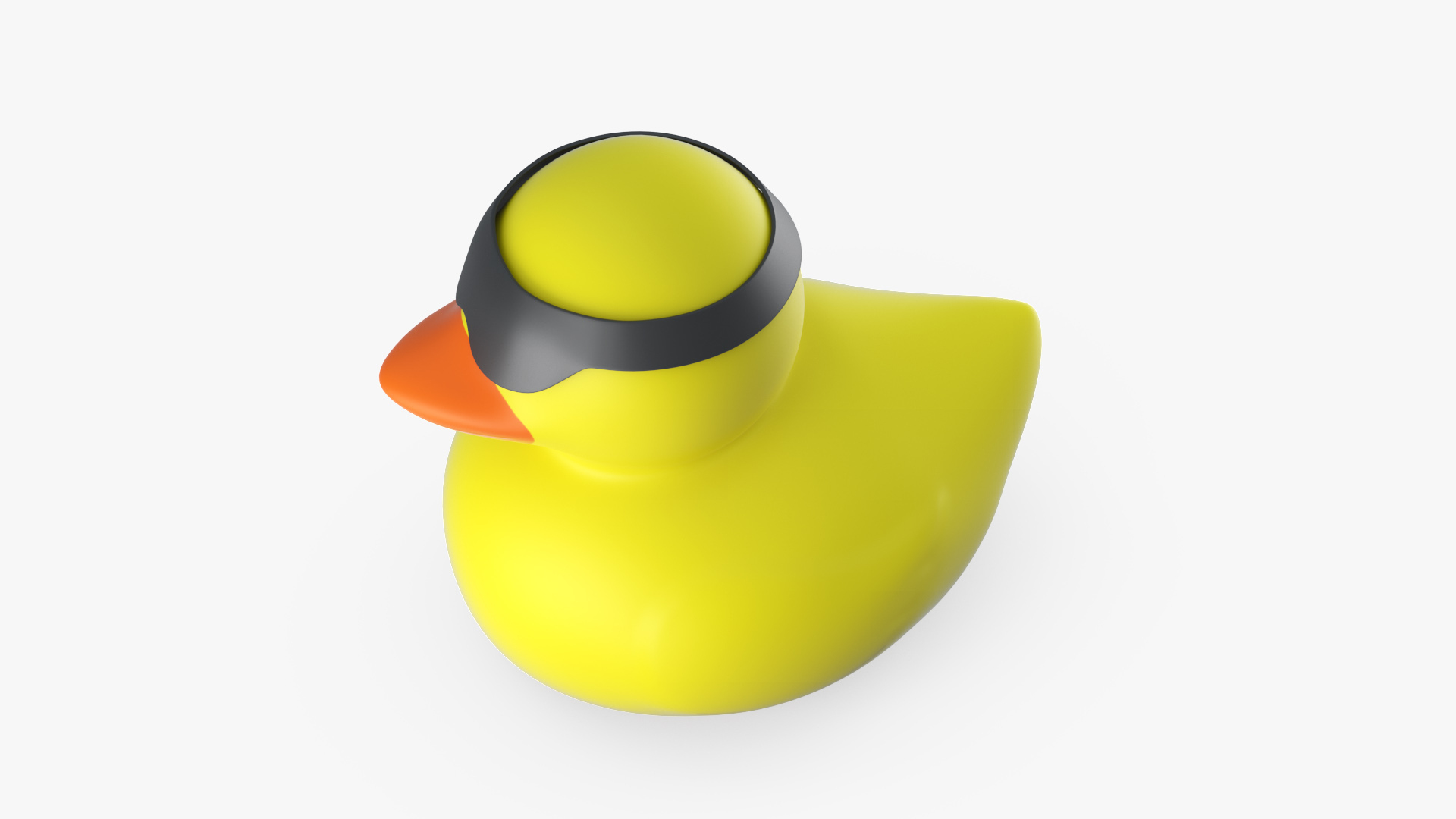 3D Rubber Duck With Sunglasses Accessory Model - TurboSquid 2341159