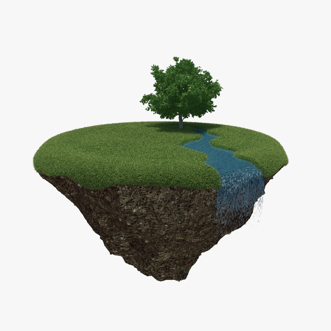 River Island 3d Model