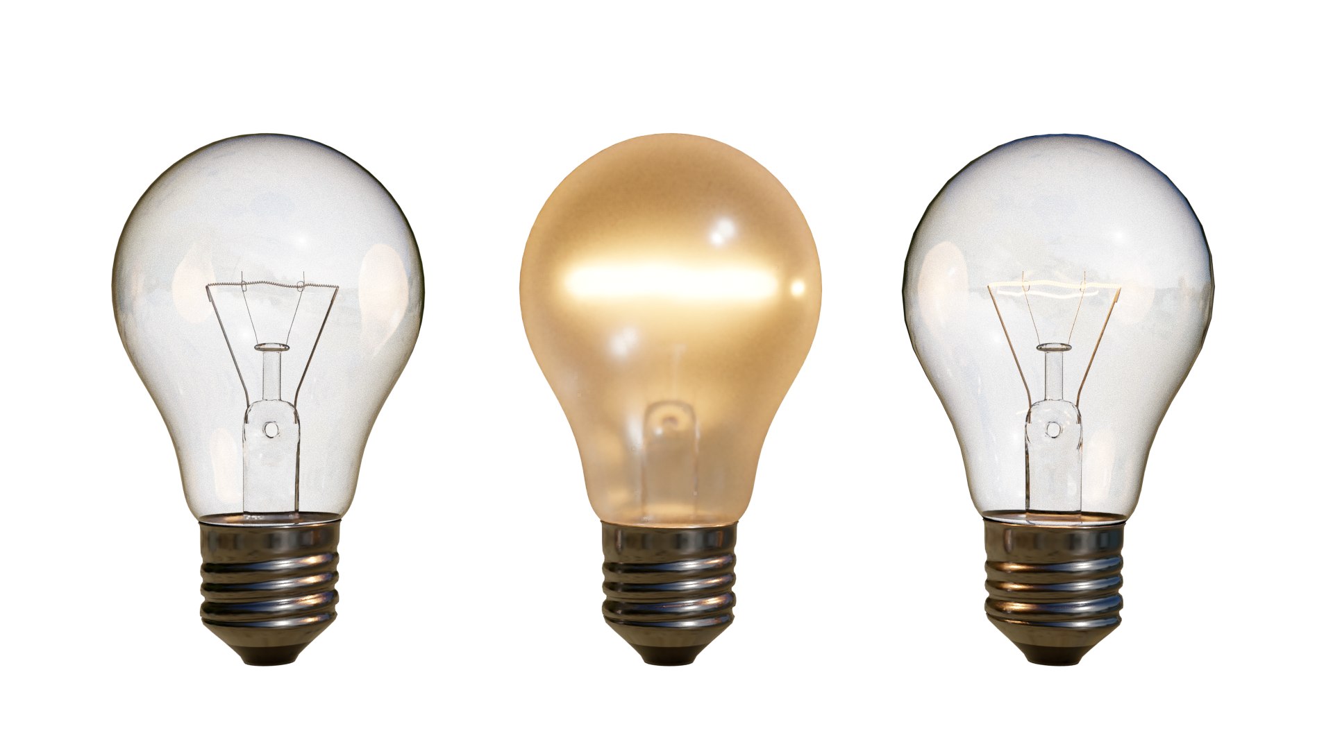 Incandescent Light Bulb Model - TurboSquid 1487387