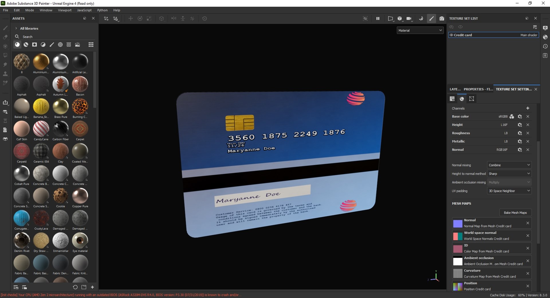 Credit card 3D model - TurboSquid 2116202