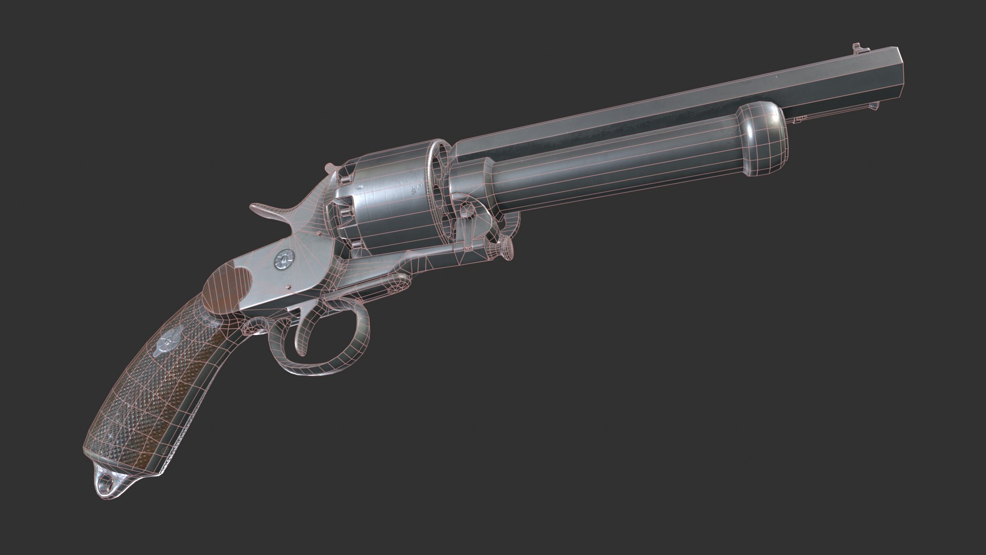 LeMat Revolver Model - TurboSquid 2272640