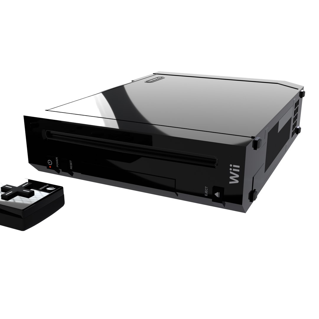 Nintendo wii 3D model - TurboSquid 1996357