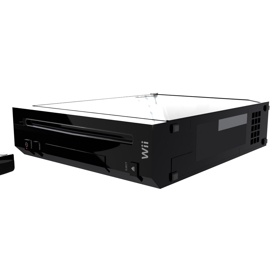 Nintendo wii 3D model - TurboSquid 1996357