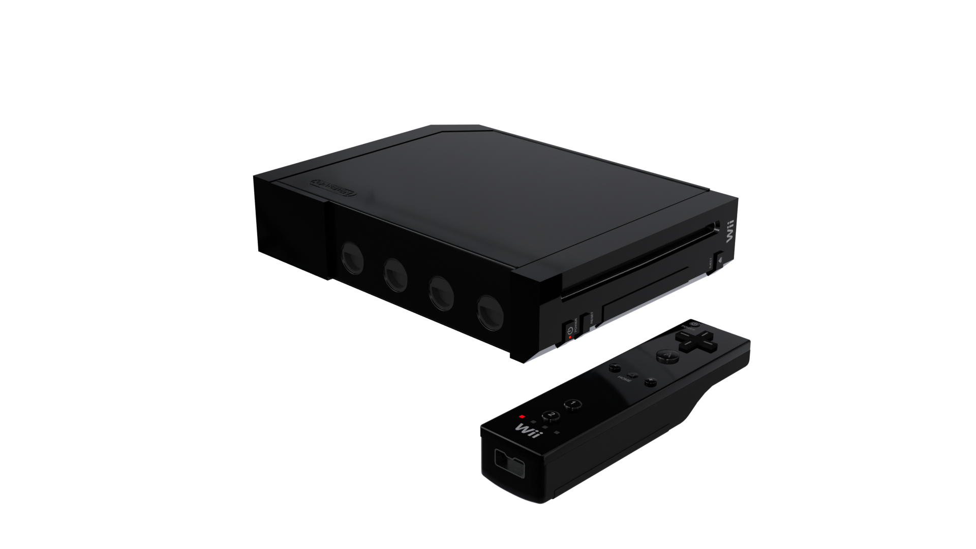 Nintendo wii 3D model - TurboSquid 1996357