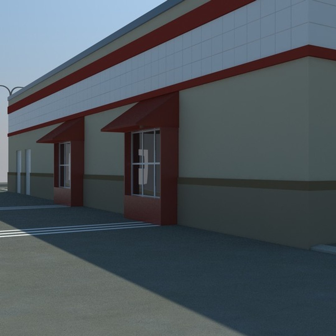 3d Model Ihop Restaurant